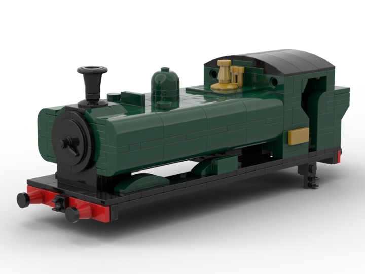 GWR 5700 panier tank body from BrickLink Studio [BrickLink]