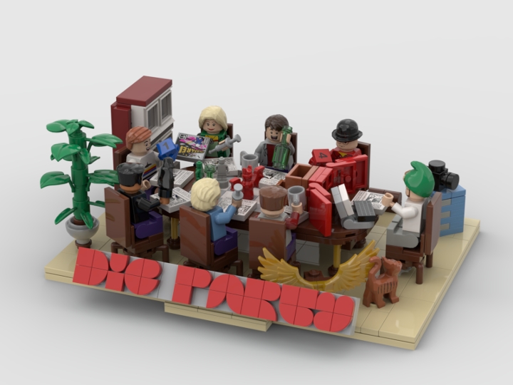 Gaming-night from BrickLink Studio [BrickLink]