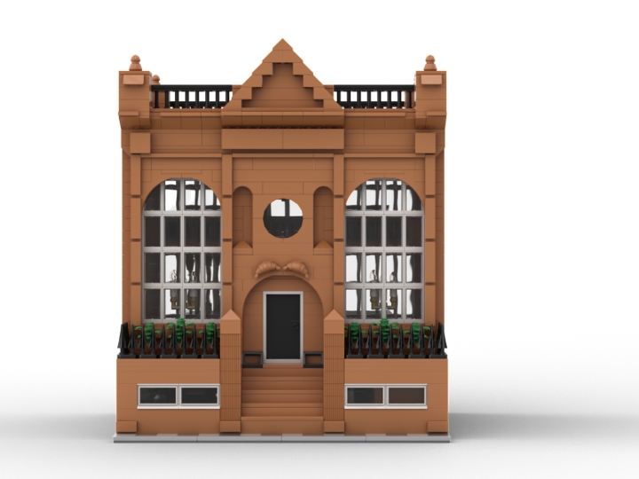 Old Baptist Church from BrickLink Studio [BrickLink]
