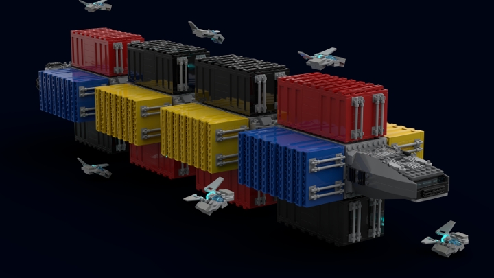 Cargo Ship from BrickLink Studio [BrickLink]