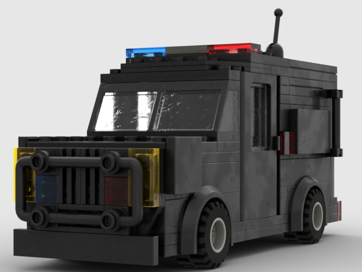 SWAT truck from BrickLink Studio [BrickLink]