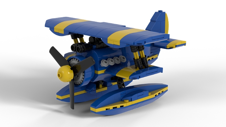 Sea Plane from BrickLink Studio [BrickLink]