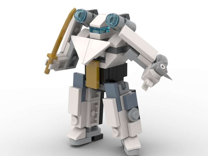 Micro ice mech from BrickLink Studio [BrickLink]