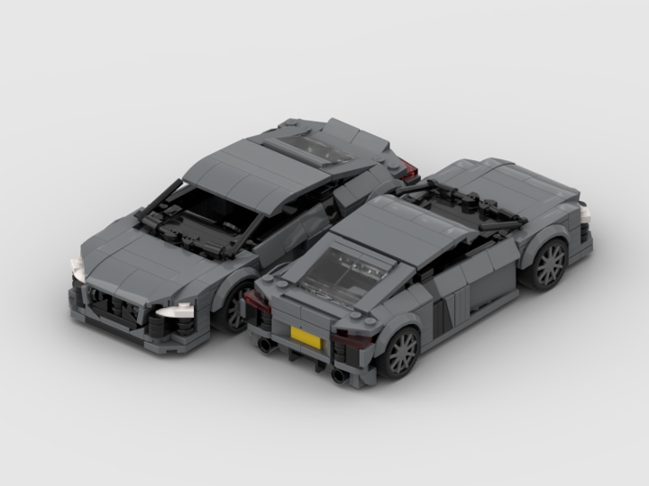 Audi R8 from BrickLink Studio [BrickLink]