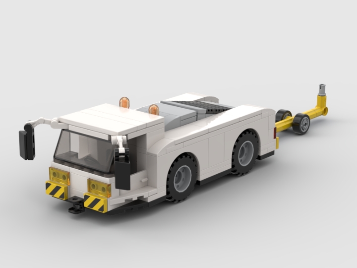 Small Pushback Tug from BrickLink Studio [BrickLink]
