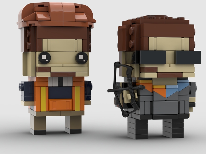 Scar and HoTGuY Brickheads from BrickLink Studio [BrickLink]