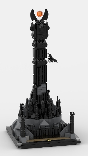 Barad Dur from BrickLink Studio [BrickLink]