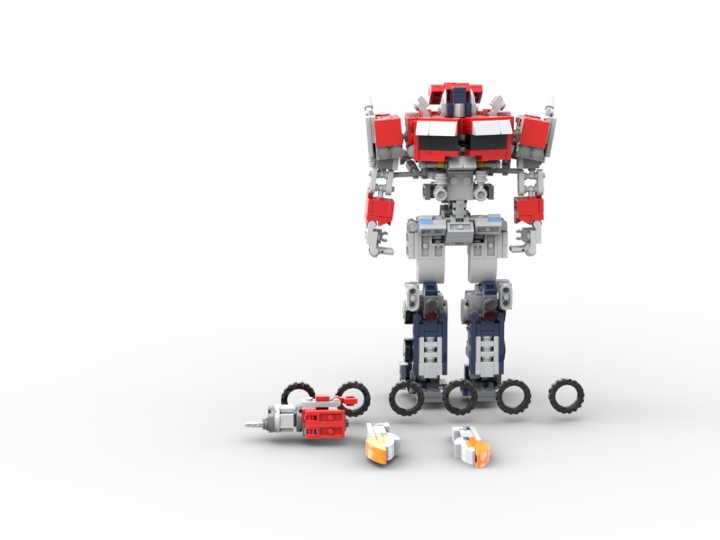 ROTB OPTIMUS PRIME from BrickLink Studio [BrickLink]