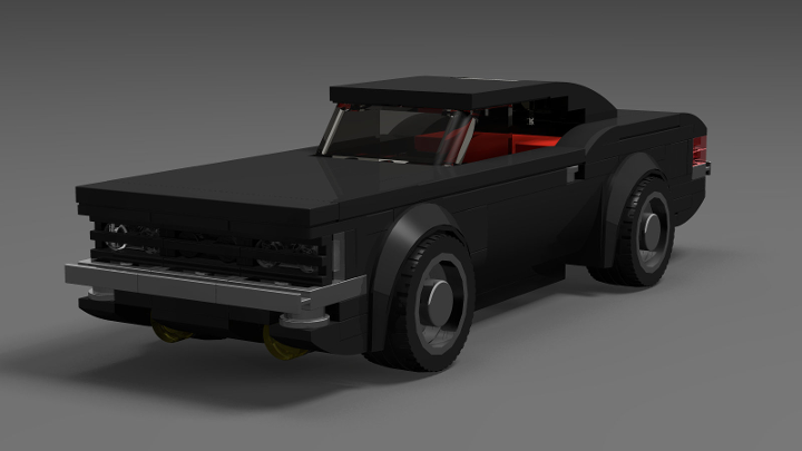 1970 Dodge Charger 440 R/T from BrickLink Studio [BrickLink]