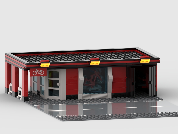 Bicycle Shop from BrickLink Studio [BrickLink]