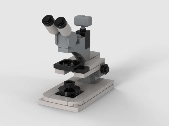 Inverted Microscope from BrickLink Studio [BrickLink]