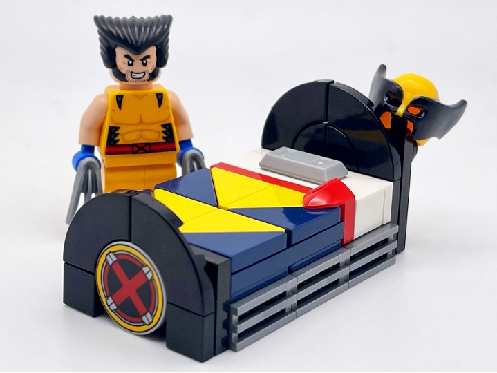 Super Sleepers - Wolverine from BrickLink Studio [BrickLink]