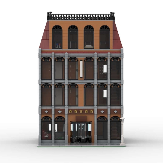 Hotel from BrickLink Studio [BrickLink]
