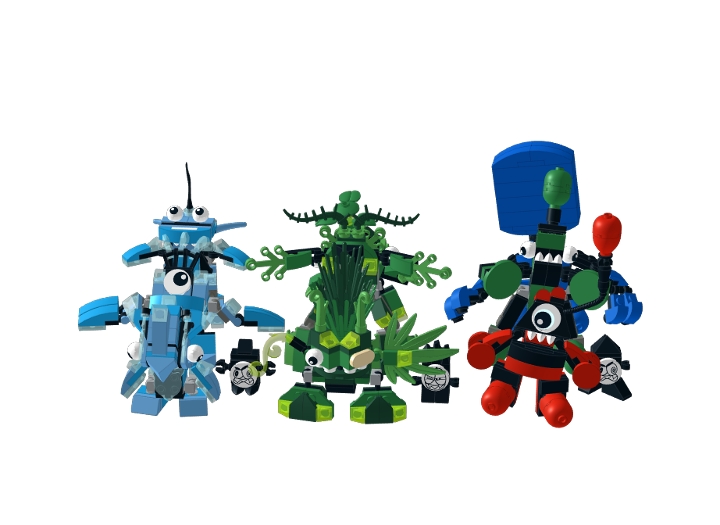 MSR Series 1 from BrickLink Studio [BrickLink]