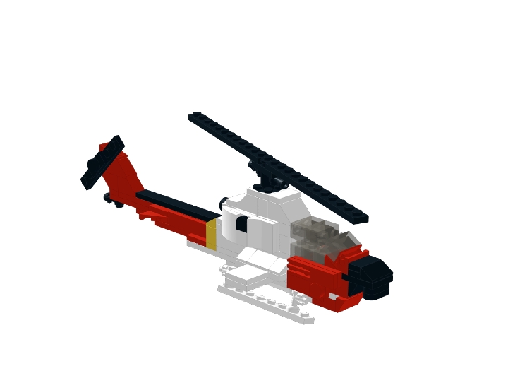 AH-1 (Bell 209) Firewatch Cobra from BrickLink Studio [BrickLink]