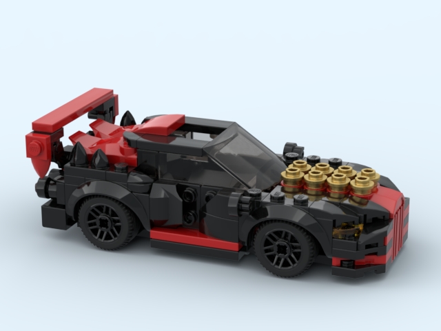 Inferno supercar from BrickLink Studio [BrickLink]