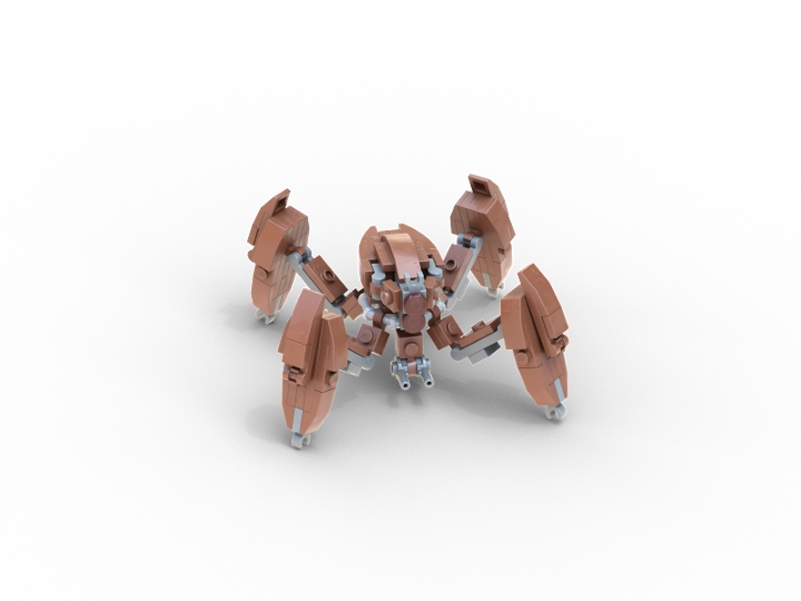 crab droid revenge of the sith from BrickLink Studio [BrickLink]