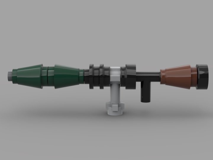 Minifigure Scale Rocket Launcher MOC from BrickLink Studio [BrickLink]