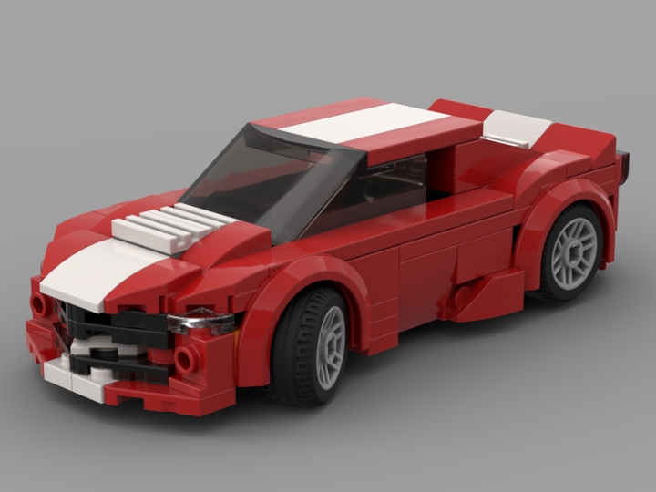 City Car #8 MOC (6 studs wide) from BrickLink Studio [BrickLink]