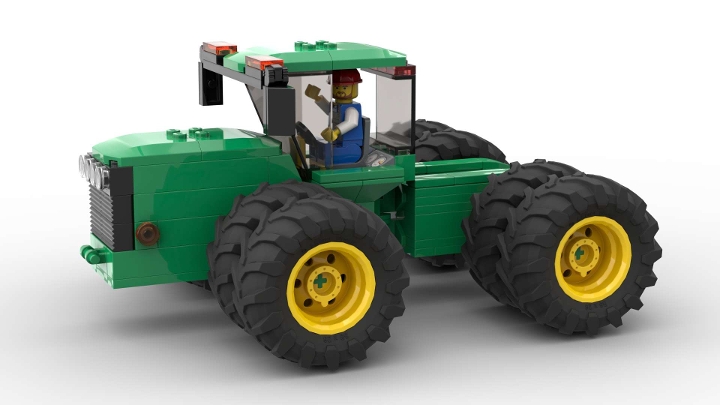 Articulated Tractor from BrickLink Studio [BrickLink]