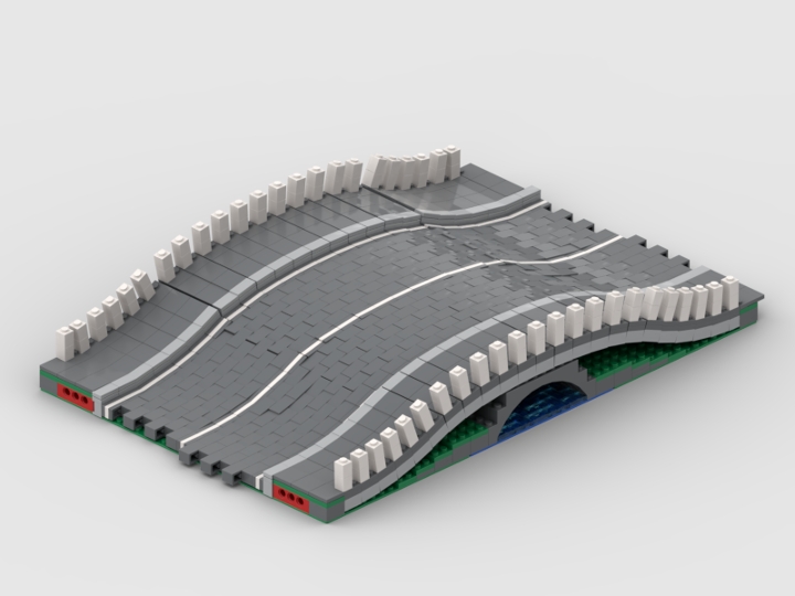 Weltianer MILS Plate Bridge from BrickLink Studio [BrickLink]