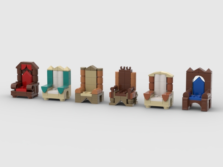 THRONES from BrickLink Studio [BrickLink]