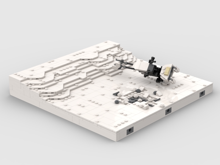 MOC Hoth modular.2 from BrickLink Studio [BrickLink]