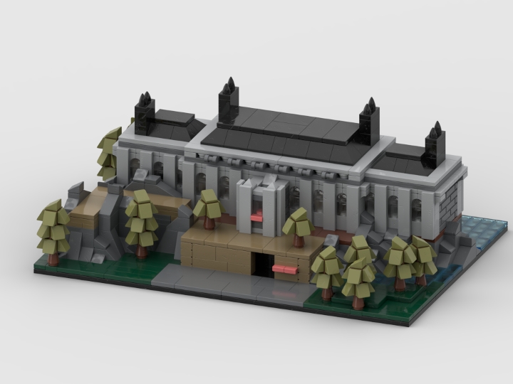 Arkham Medical - Microscale from BrickLink Studio [BrickLink]
