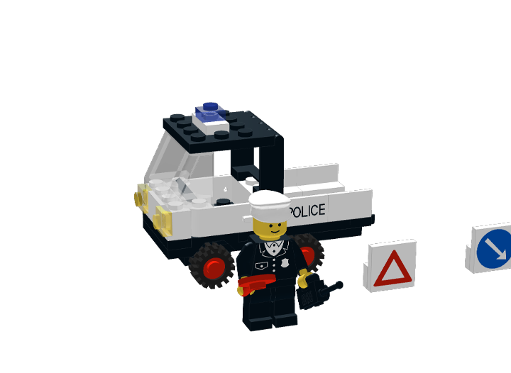 6632 Tactical Patrol Truck from BrickLink Studio [BrickLink]