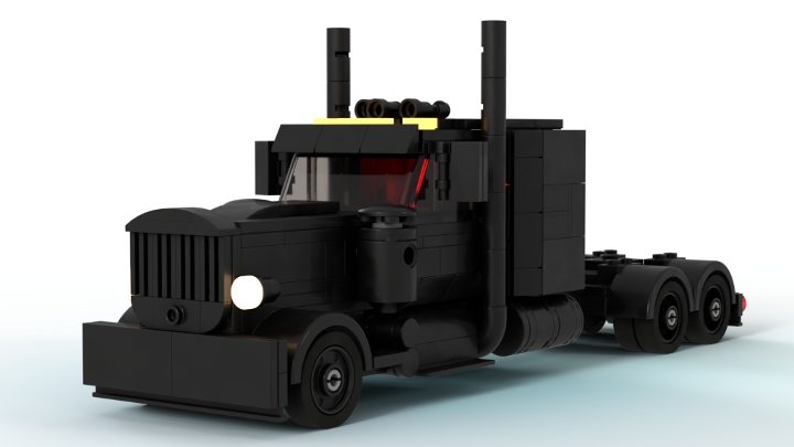 City Semi Truck 28 from BrickLink Studio [BrickLink]