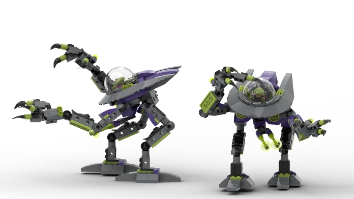 Alien Breacher - Combat Walker from BrickLink Studio [BrickLink]