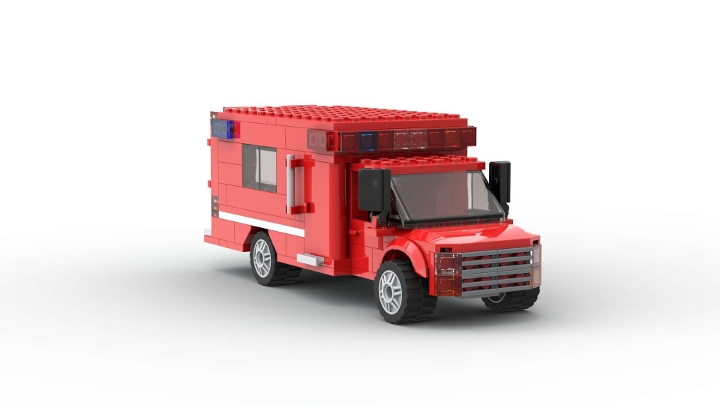 Fire Ambulance from BrickLink Studio [BrickLink]