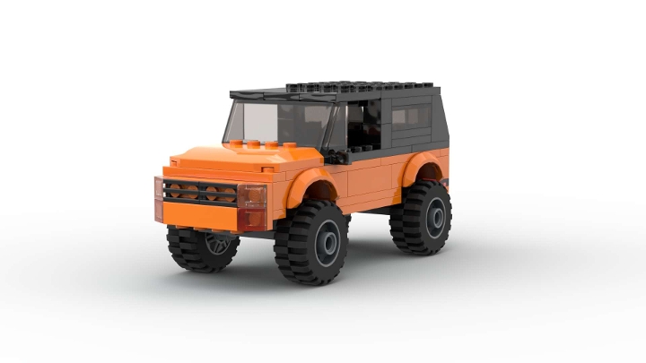 4X4 from BrickLink Studio [BrickLink]