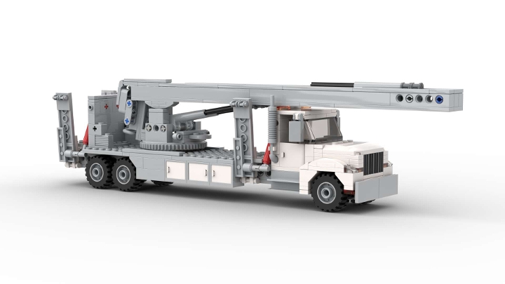 Large Bucket Truck from BrickLink Studio [BrickLink]
