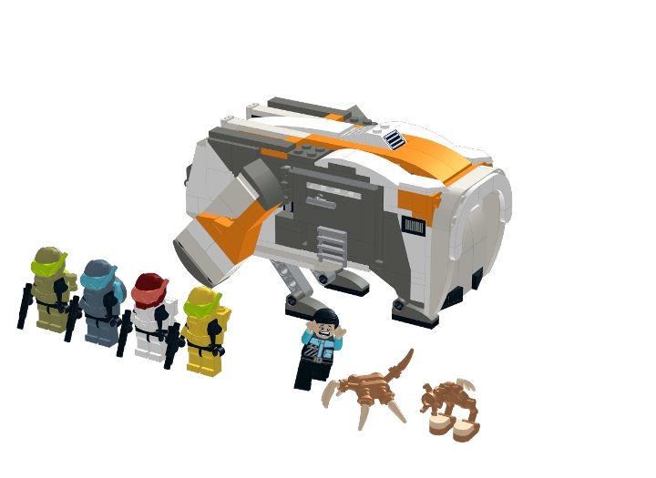 Alien Swarm from BrickLink Studio [BrickLink]