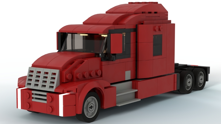 City Semi Truck 30 from BrickLink Studio [BrickLink]