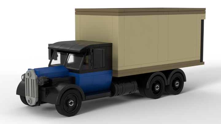 City Old Truck from BrickLink Studio [BrickLink]