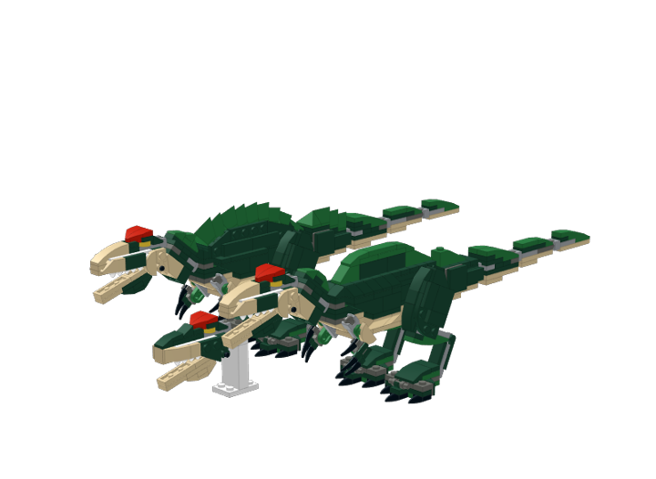 LegoAcrocanthosaurus from BrickLink Studio [BrickLink]