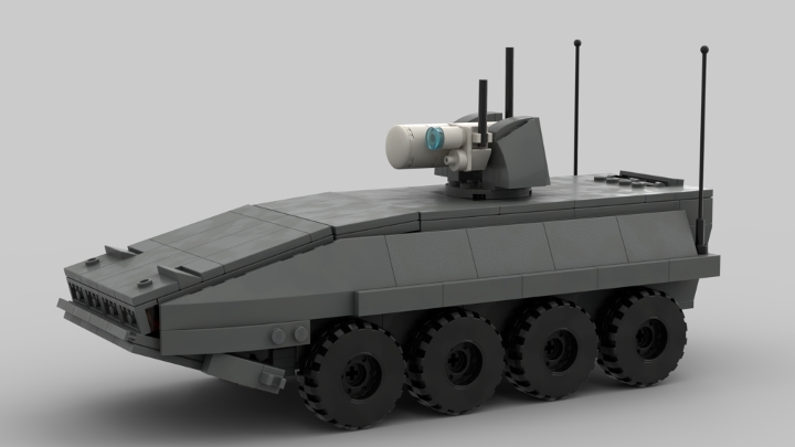Futuristic Direct Energy Weapon from BrickLink Studio [BrickLink]