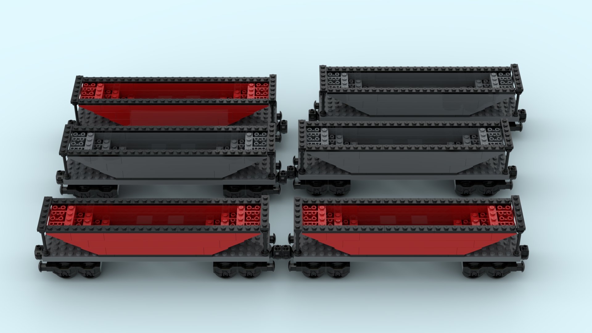 [Hopper car set] [BrickLink]