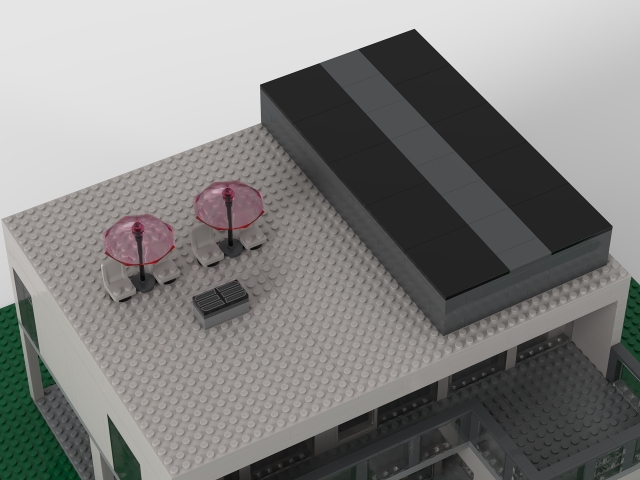 [21st Century Modern house] [BrickLink]