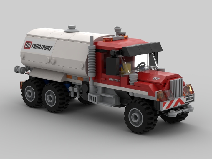 Transport Water Tanker from BrickLink Studio [BrickLink]