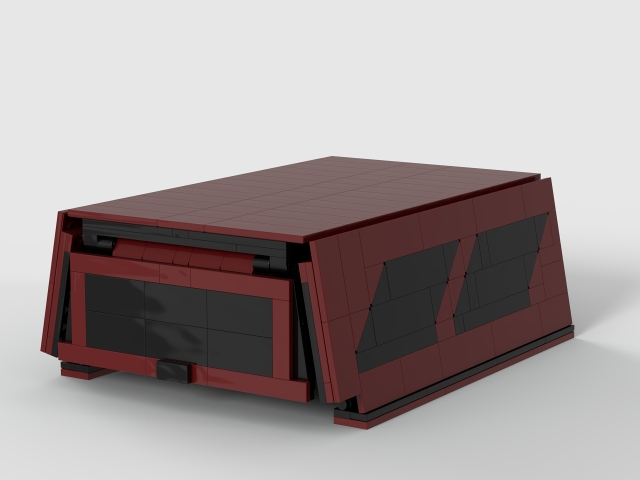 [Red Pickup Truck] [BrickLink]