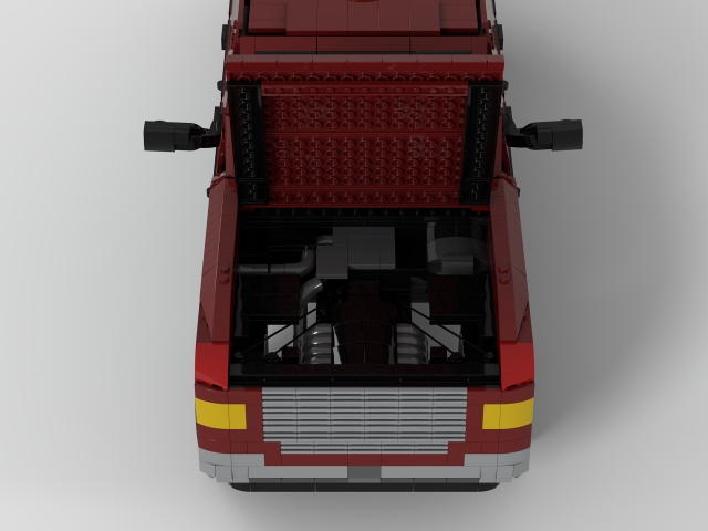 [Red Pickup Truck] [BrickLink]
