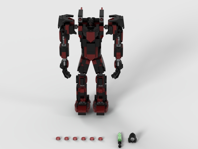 [The Black Warrior Mech] [BrickLink]