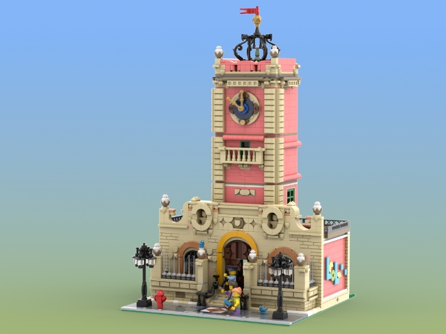 [Old Town Clock Tower] [BrickLink]