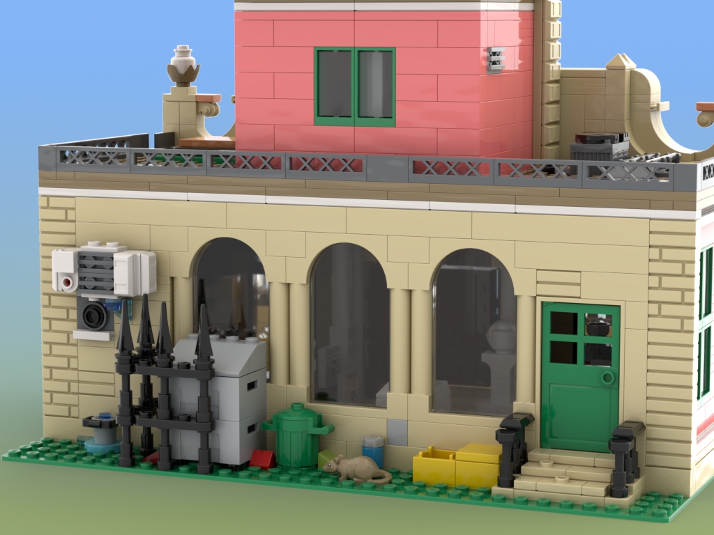 [Old Town Clock Tower] [BrickLink]
