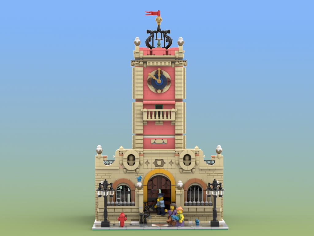 [Old Town Clock Tower] [BrickLink]