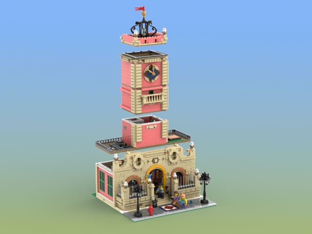 [Old Town Clock Tower] [BrickLink]