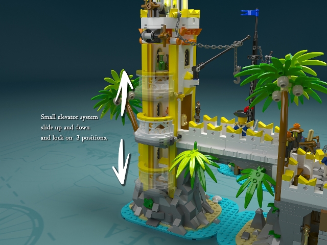 [SEAGULL BAY LIGHTHOUSE IMPERIAL FORTRESS] [BrickLink]